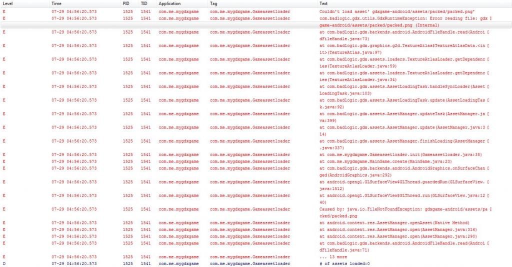 Java Gdxruntimeexception Error Reading File Stack Overflow