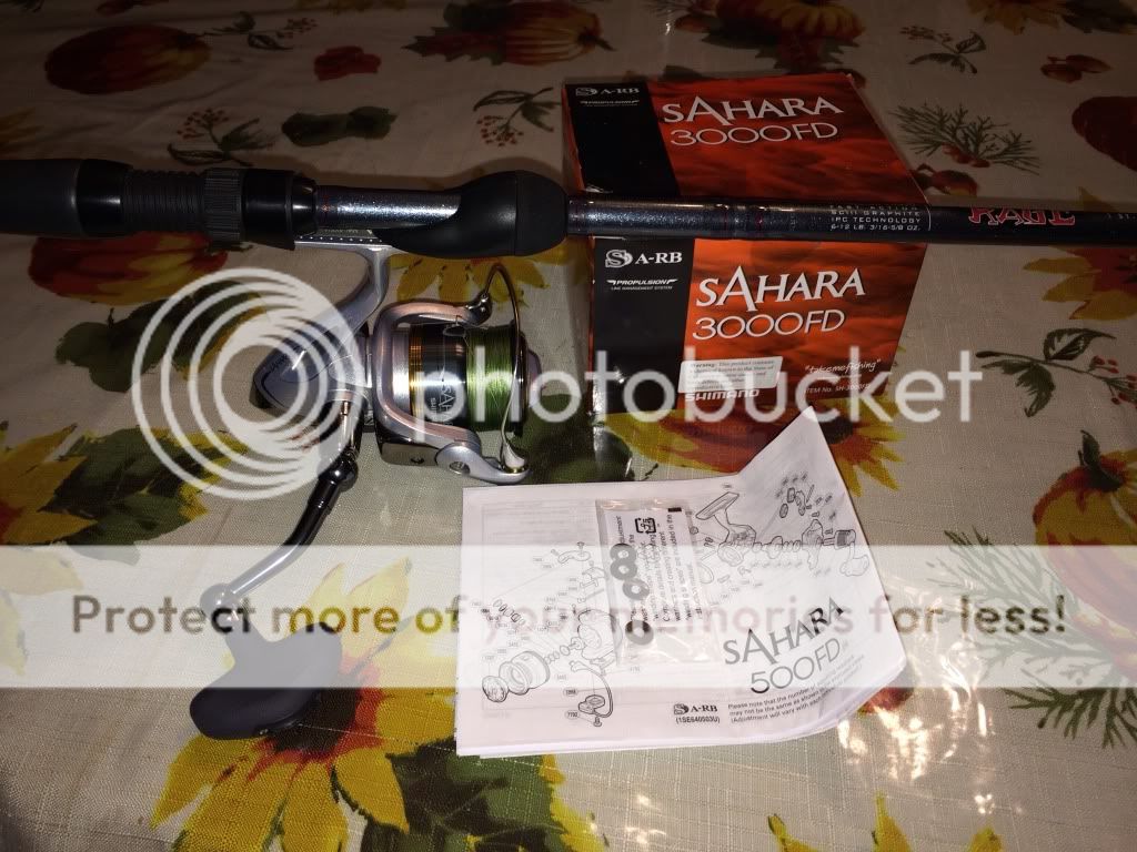 St. Croix Rage/Shimano Sahara 3000. NEW. | BASS BARN