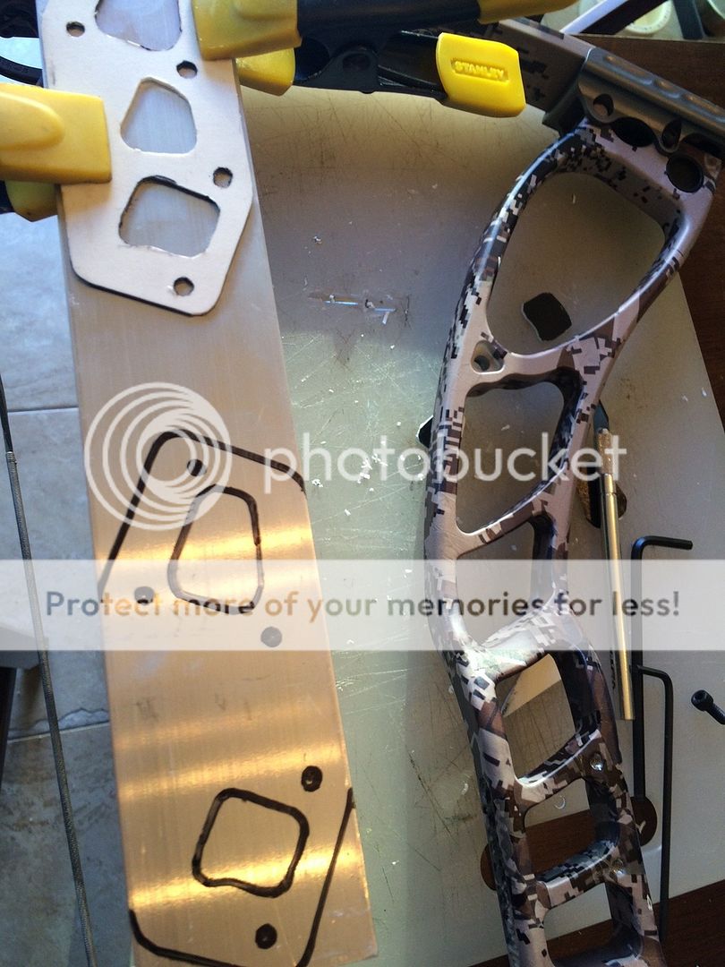 DIY Quiver Bracket for use with HHA Optimizer | Archery Talk Forum