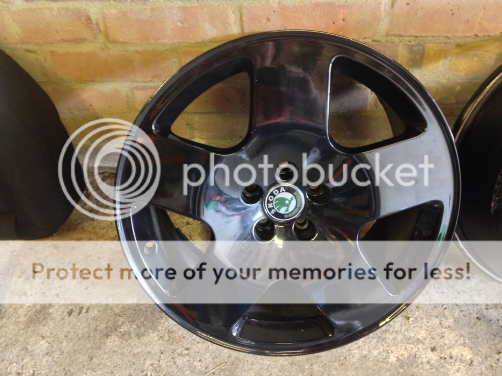 Audi TT Comps 5x100 Gloss Black - Parts For Sale - BRISKODA