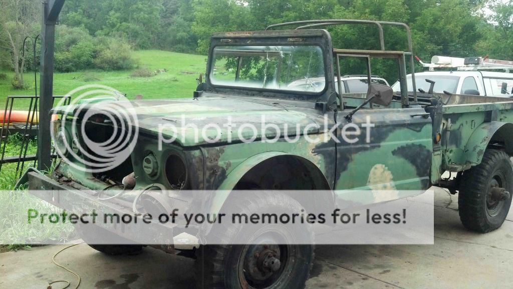 Military Jeep M715 work in progress | Diesel Place